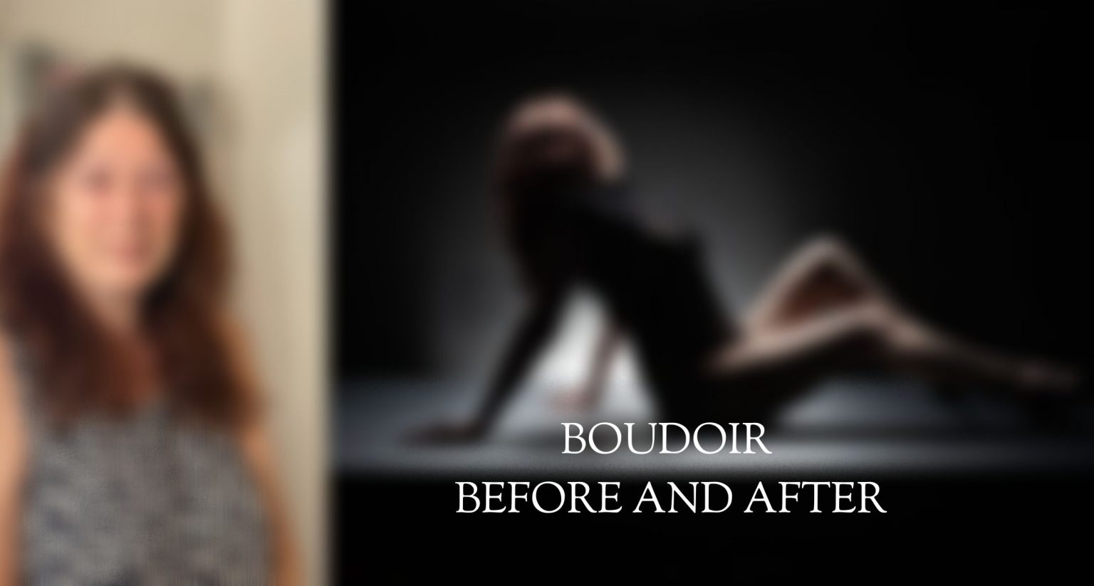 Magical boudoir before and after - Lone Barn Boudoir
