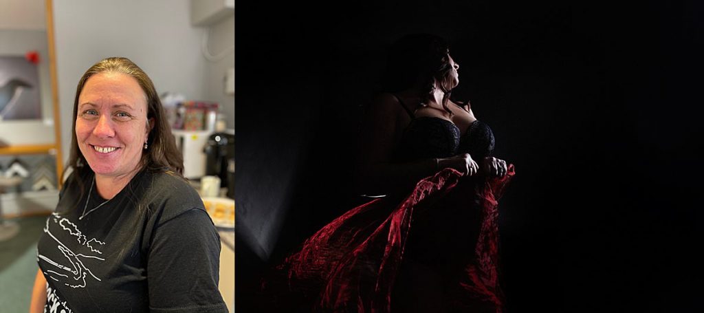 Magical boudoir before and after - Lone Barn Boudoir