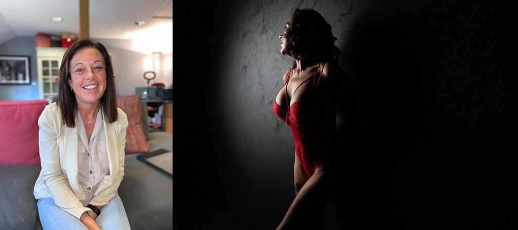 Magical boudoir before and after - Lone Barn Boudoir